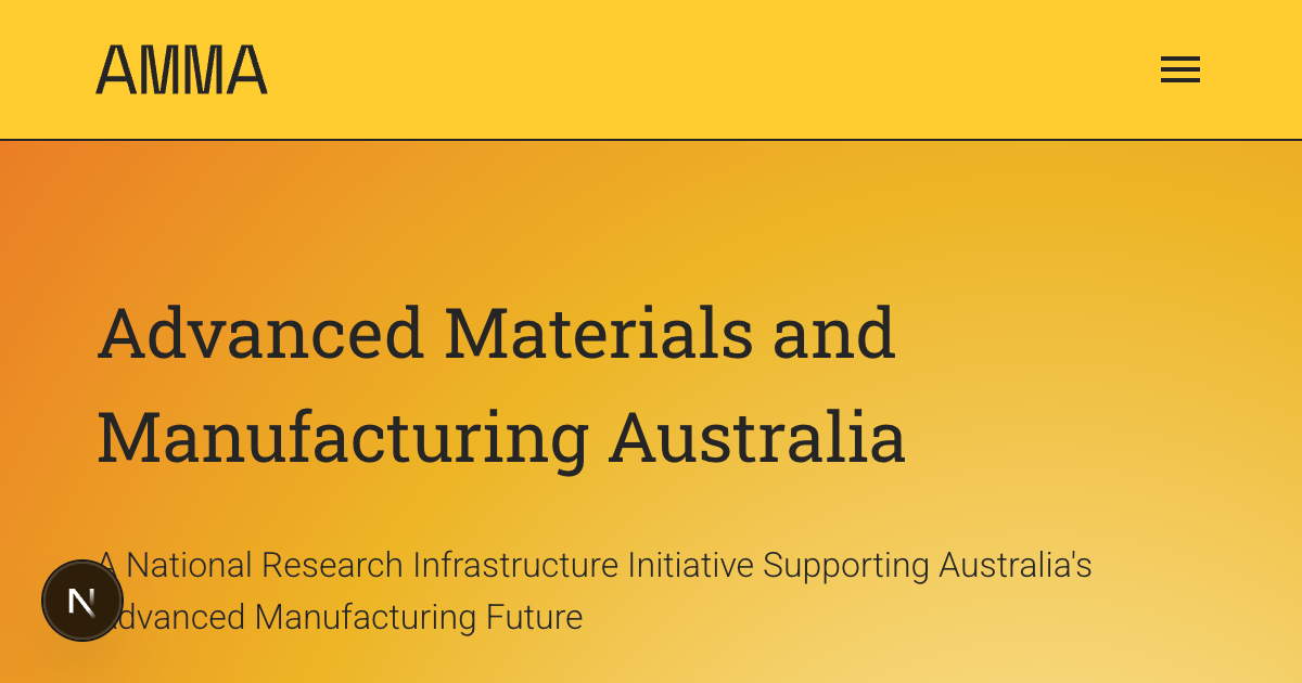 AMMA - Advanced Materials and Manufacturing Australia